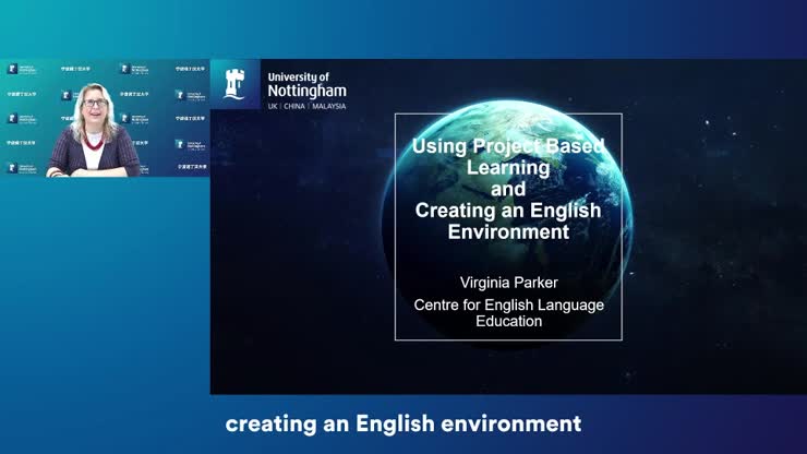 Using Project Based Learning and Creating an English Environment_default